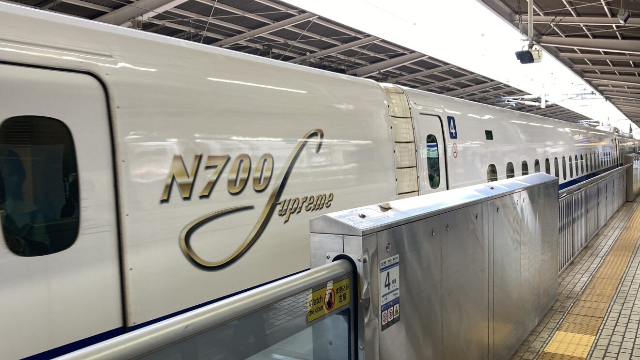 N700S運用「のぞみ213号」で大阪出張